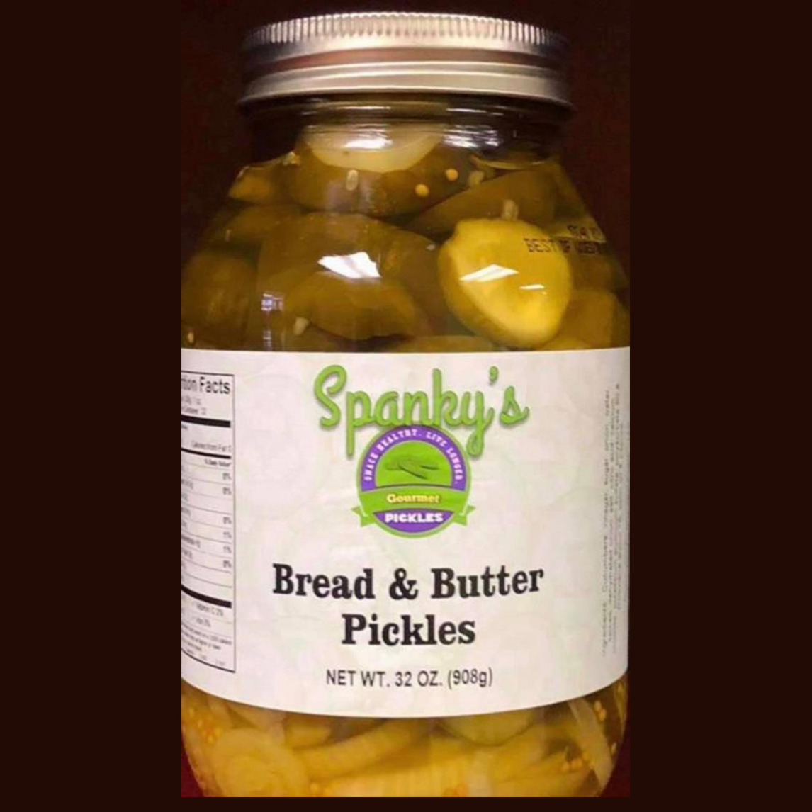 Bread & Butter Pickles - Spanky’s Gourmet Fundraising
